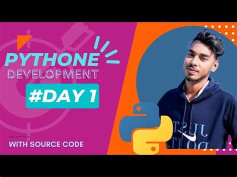 Pythone Development Day First Project Codewithharry