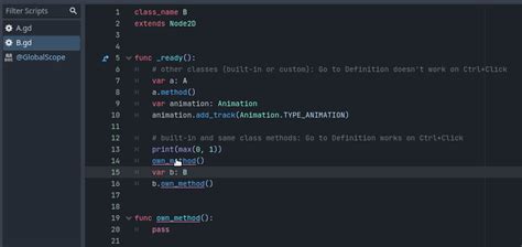 GDScript Go To Definition Doesn T Work With Member From A Different Class Issue