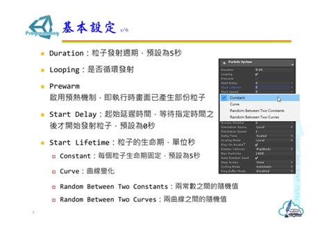 Unity遊戲程式設計 2d粒子特效應用 Ppt