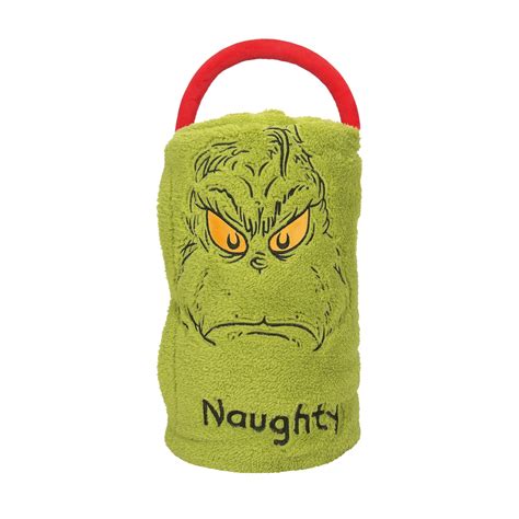 Naughty Nice Grinch Snowthrow Department 56
