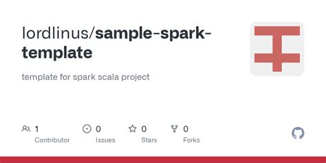 GitHub Lordlinus Sample Spark Template Template For Spark Scala Project