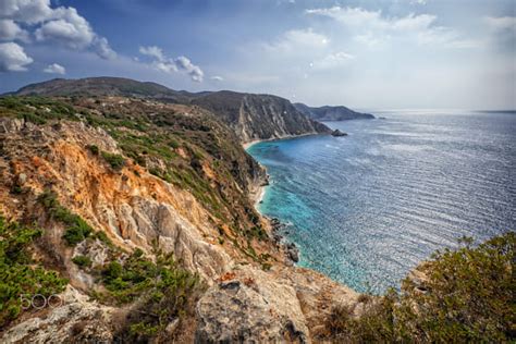 Cefalonia West Coast From Above By Patrizio Nuti 500px