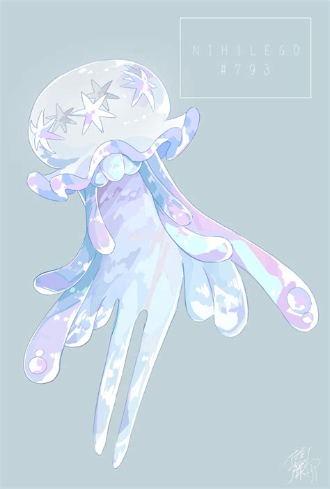 Nihilego Pokemon Drawn By Wafu Pkmn Danbooru