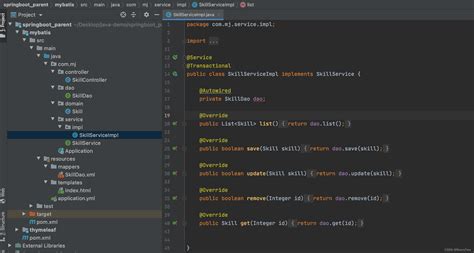 SpringBoot MyBatis sprint boot my CSDN博客