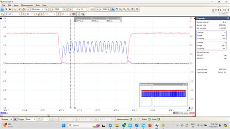 minimizing sclk pulse time on spi with stm32h745 page 2