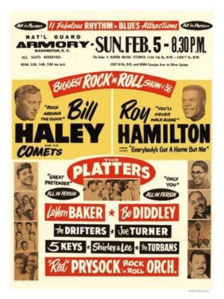 Image Result For 1950s Music Gig Music Concert Posters Vintage