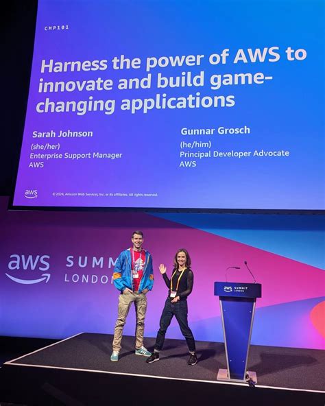 Gunnar Grosch On Linkedin Aws Awssummit