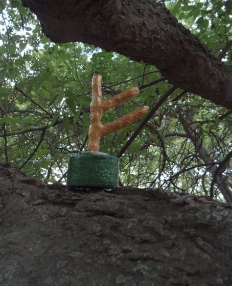 Workshop Of Svartas Руна Феху привлечение изобилия достатка подсвечник Золото купить от