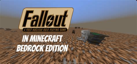 Fallout 1 In Minecraft Bedrock Edition Wip Minecraft Map