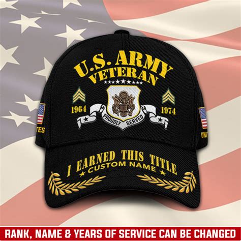 Us Army O 5 Army Lieutenant Colonel Classic Cap Proud Us Veteran