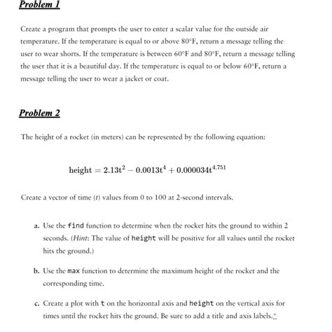 Solved Create A Program That Prompts The User To Enter A