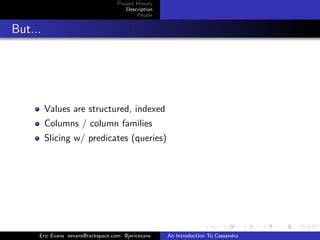 An Introduction To Cassandra PPT