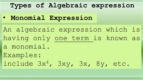 Introduction To Algebraic Expressionpptx