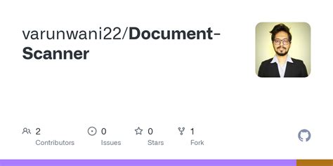 GitHub Varunwani22 Document Scanner