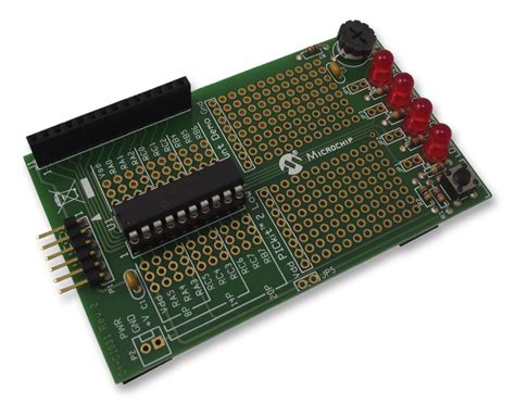 Dm164120 1 Microchip Development Board Low Pin Count Demonstration Board Dm163015 Farnell