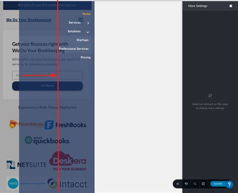 Mobile Menu Width Adjustment Brizy Help Center