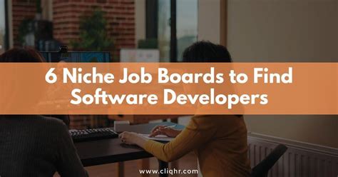 6 Niche Job Boards To Find Software Developers Cliqhr Rebranding