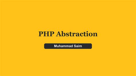 Understanding Concrete Classes In Php By Muhammad Saim Medium