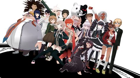 Mmd Danganronpa Models Pack By Nikole Grell On Deviantart