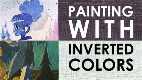 PAINTING With INVERTED COLORS YouTube