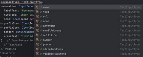 Flutter Textfield 필수위젯