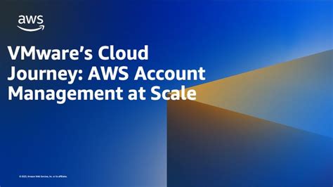 Daniel Simelka On Linkedin Vmwares Cloud Journey Aws Account Management At Scale Amazon Web…