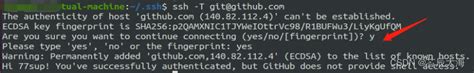 Ubuntu 配置github Ssh出现host Key Verification Failedubuntu 1604 Host Key