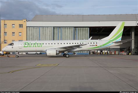 D Azfa Binter Canarias Embraer Erj 190lr Erj 190 100 Lr Photo By Mike