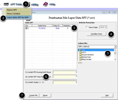 Cara Membuat File CSV SPT Tahunan PPH Badan Nihil Karyagata Blog