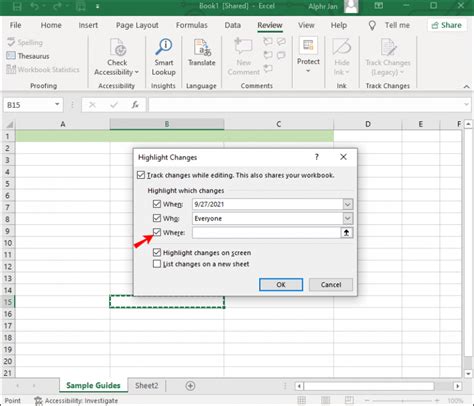 How To Check Who Edited An Excel Spreadsheet