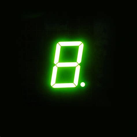 1 8 Seven Segment Led Single Digit 1 8 Inch Led 7 Segment Led Display Rgb