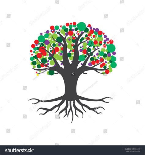 Tree Logo Template Vector Illustration Stock Vector Royalty Free Shutterstock