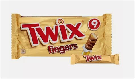 Mars Twix 9 Finger Multipack Brits R U S