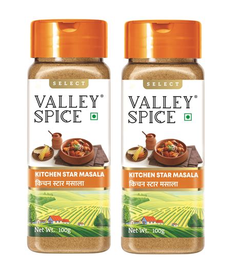 Valley Spice Kitchen Star Masala 100 Natural 100g X 2 Online