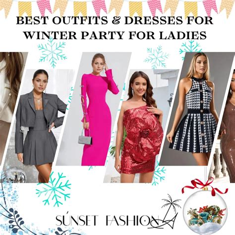 17 Best Winter Party Outfits For Women In 2024 Sunsetfashionla