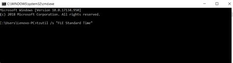 How To Change The Time Zone In CMD Windows Via TZUtil Action