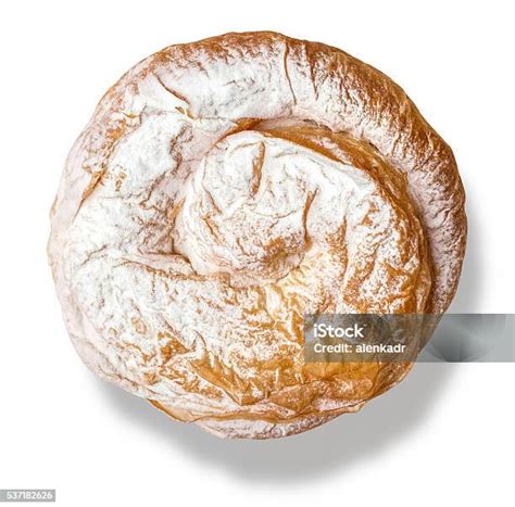 Ensaimada 흰색 배경 가루로 빻은에 대한 스톡 사진 및 기타 이미지 가루로 빻은 건강한 식생활 문화 Istock