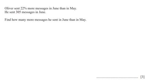 Percentages Past Paper Questions For Igcse Cambridge 0580 Revise Right Now
