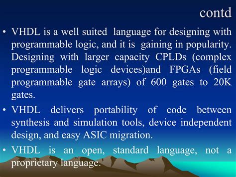 Vhdl Presentationppt Programming Languages Computing
