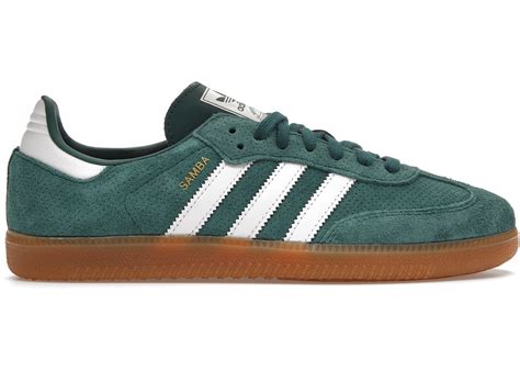 Adidas Samba Og Collegiate Green Gum Mens Hp7902 Us