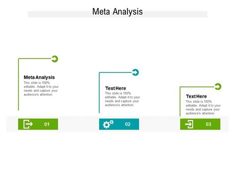 Meta Analysis Ppt Powerpoint Presentation Icon Visual Aids Cpb Presentation Powerpoint