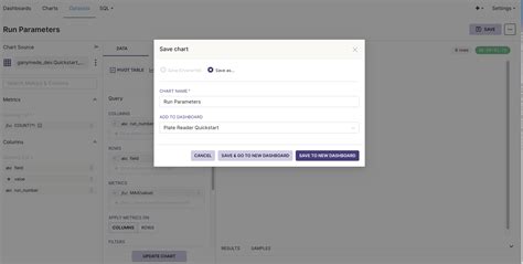 Create A Dashboard Ganymede Documentation
