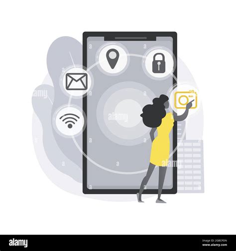 Intelligent Interface Abstract Concept Vector Illustration Stock Vector Image And Art Alamy