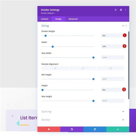how to use divi to guide people through different sticky steps