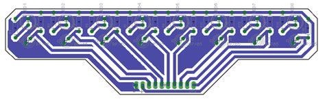 Rangkaian Sensor Robot Line Follower LF 8 Array WandaShare