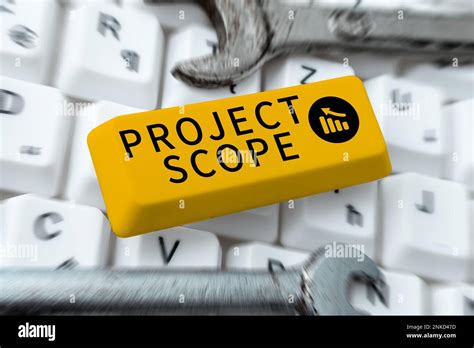 Conceptual Caption Project Scope Word For Evaluation Of Work Efforts A