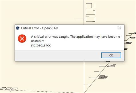 critical error in render in 2020 11 30 ci6340 · issue 3514 · openscad