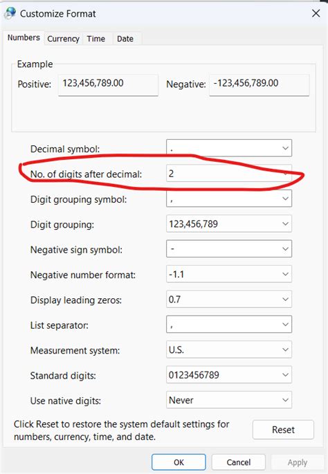 Numberformatinfo Still Differs Between Operating Systems Even In Net 5 Different Number Of