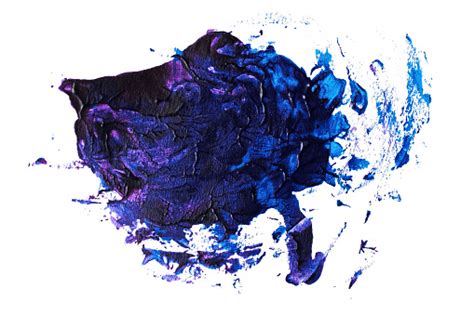 추상 아크릴 수채화 페인트 브러시 스트로크 텍스처는 로고와 배너를 위해 흰색 배경에 격리되어 있습니다 디자인 창의적 일러스트레이션 붓에 대한 스톡 사진 및 기타 이미지