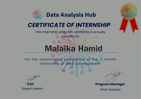 Internship Webdevelopment Careergrowth Dataanalysishub Webdeveloper Learningjourney